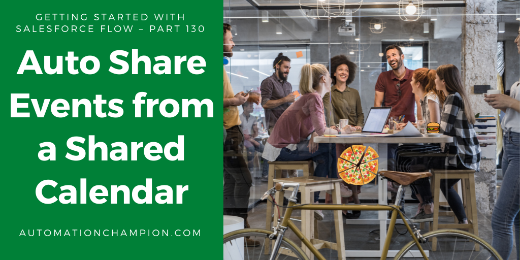 Auto Share Events from a Shared Calendar - Automation Champion